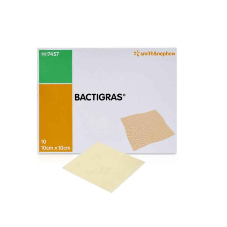 Bactigras Gasa Parafinada Antimicrobiana con Clorhexidina – Medical Expert