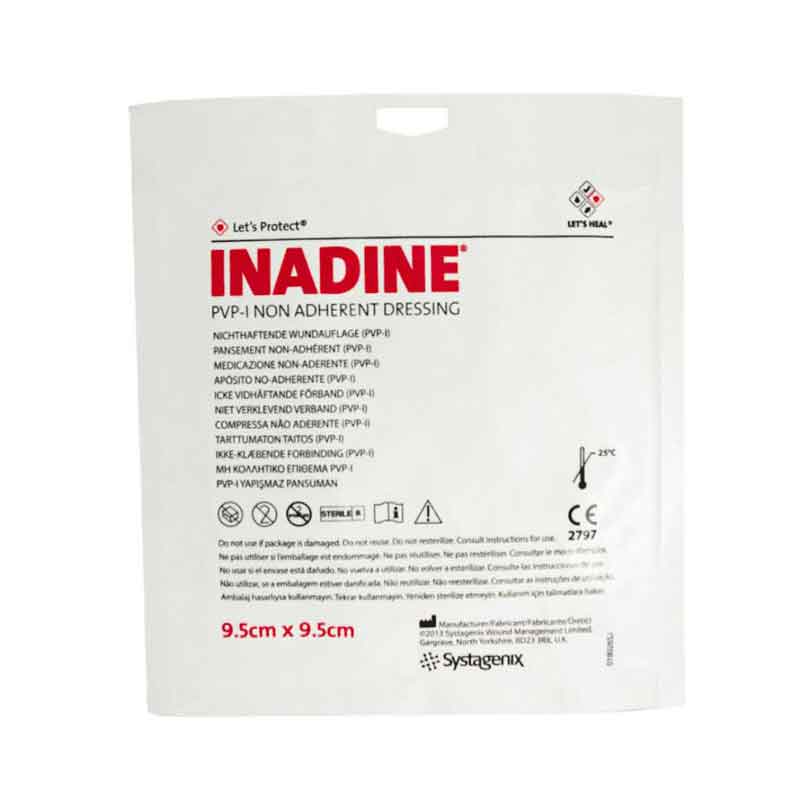 INADINE Apósito de Gasa con Povidona Yodada – Medical Expert